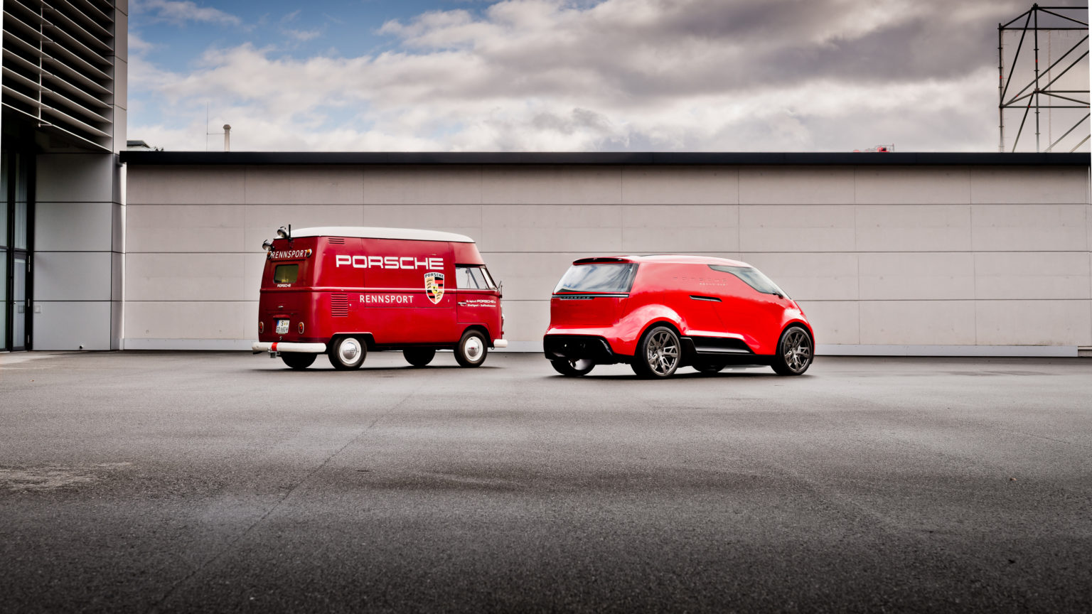 Porsche's Designers Made A Race Support Van Concept | FLATSIXES