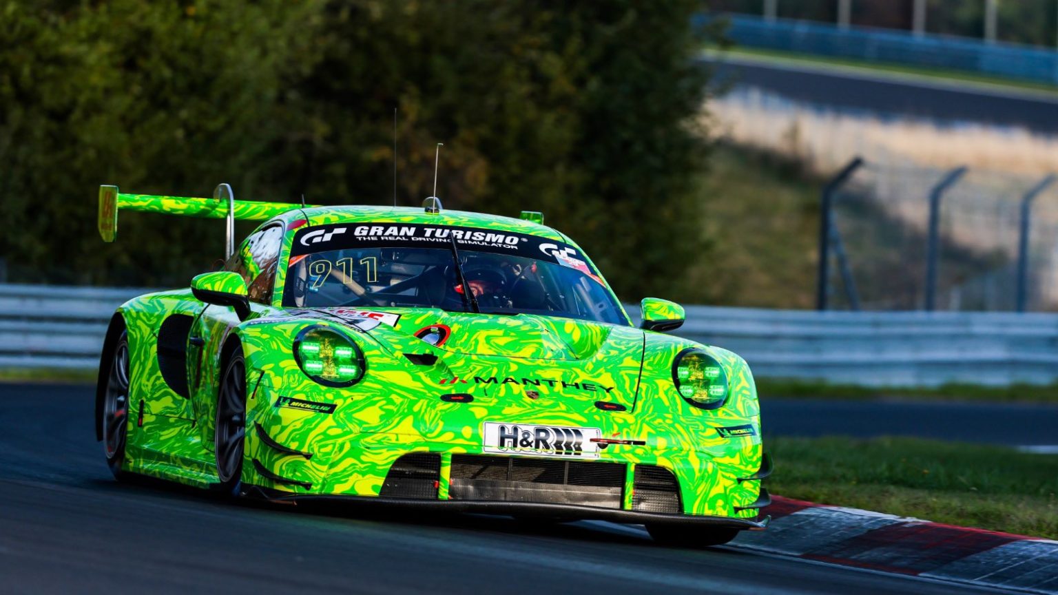 Porsche's 992-generation GT3 R racer grabs podium on racing debut ...