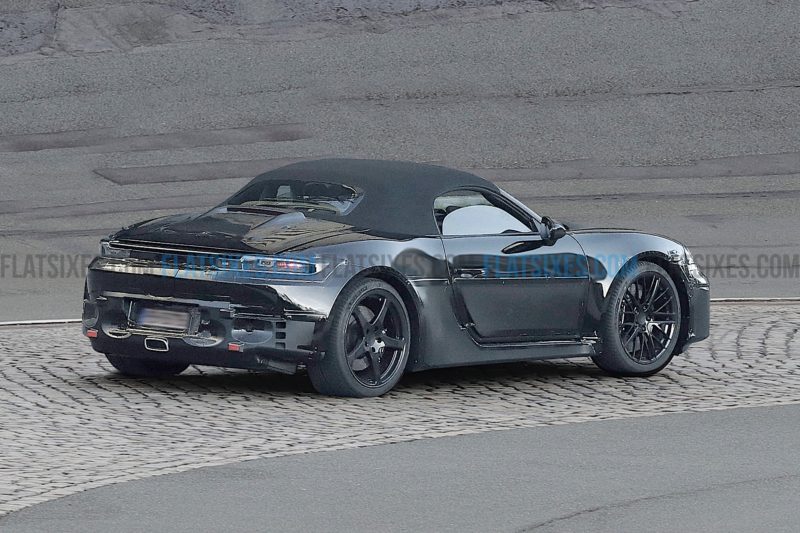 Porsche caught readying the electric 718 Boxster | FLATSIXES
